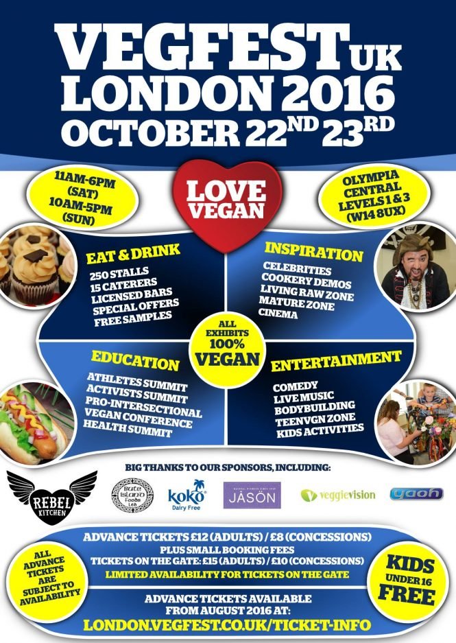 VegFest London 2016 | Planet Veggie